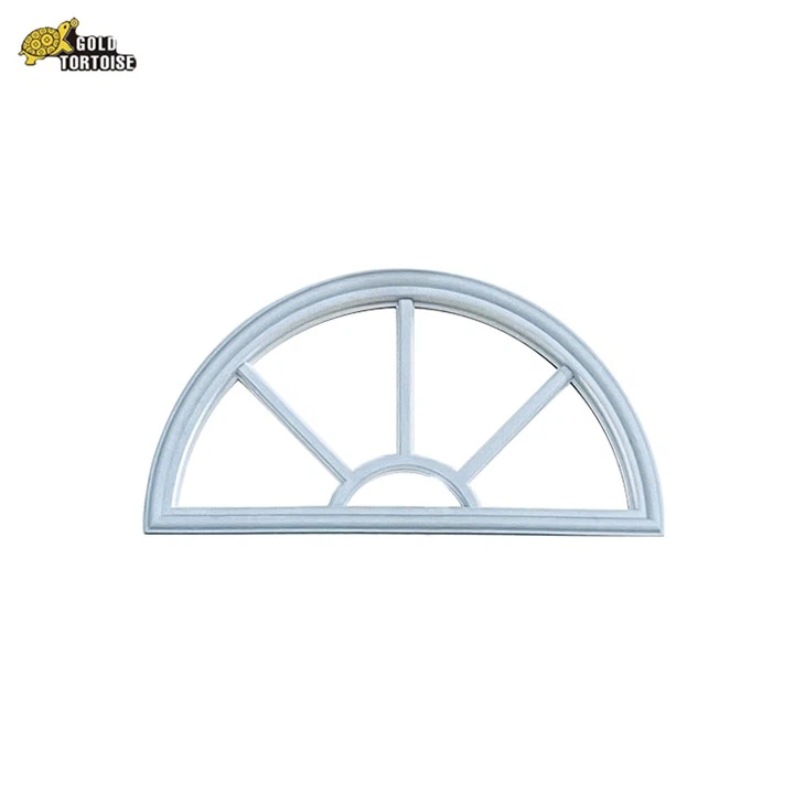 Half Moon Glass Door Insert - gtsteeldoor.com